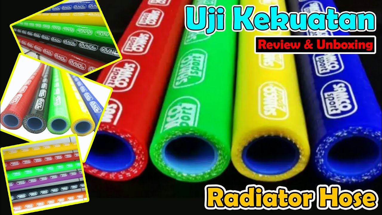 Selang Radiator Warna, Racing, Variasi Merk VND Bukan SAMCO (Uji ...