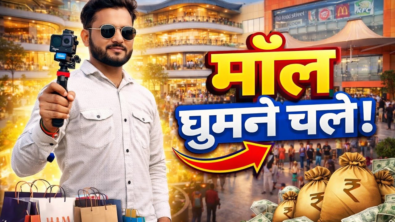 Luxury Mall Vlog 🤑 | Sab Kuch Itna Mehnga Kyu? Amit 23 vlogs - YouTube