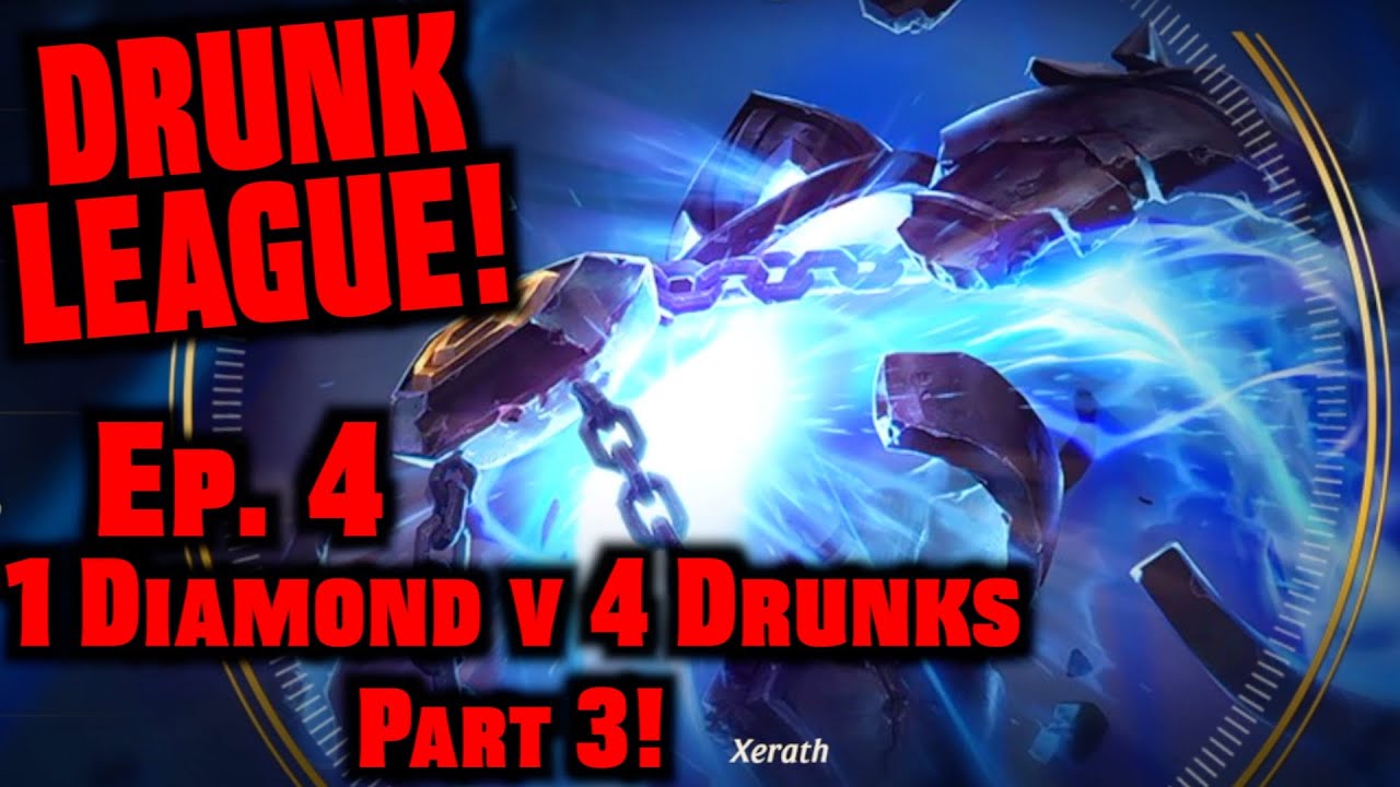 1 Diamond vs. 4 Drunks Best of 3, PART 3 - Drunk 1v4 League of Legends ...