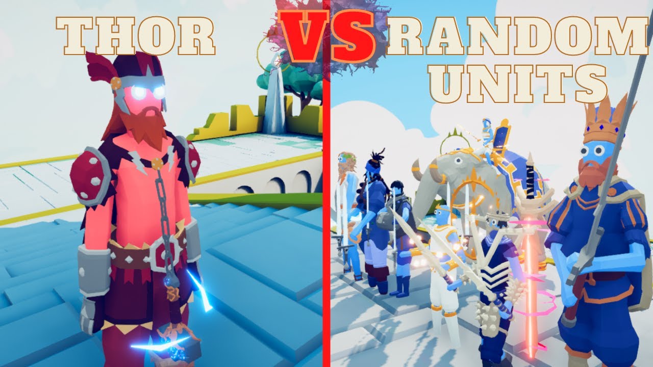 THOR vs EVERY ARMYS| Totally Accurate Battle Simulator - TABS - YouTube