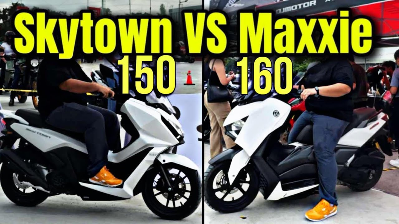 Maxxie 160 vs. Skytown 150 / New Consumers Choice Specs / Performance ...