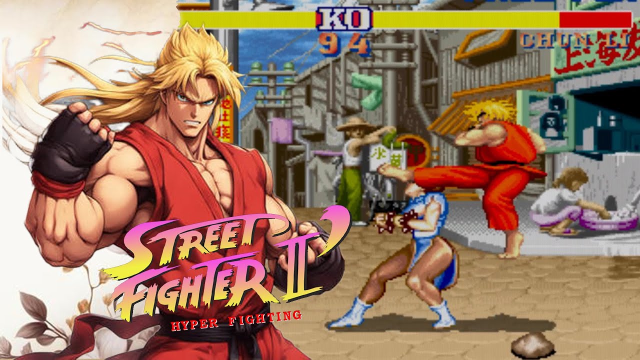 Street Fighter II Hyper Fighting – Ken Longplay No Commentary - YouTube