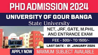 University Of Gour Banga Logo University Of Gour Banga