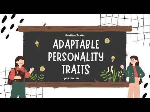 Adaptable Personality Traits - YouTube