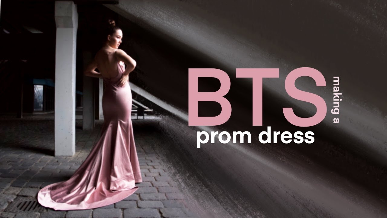 BTS - PROM DRESS with huge train! vlog #002 - THISISKACHI - YouTube