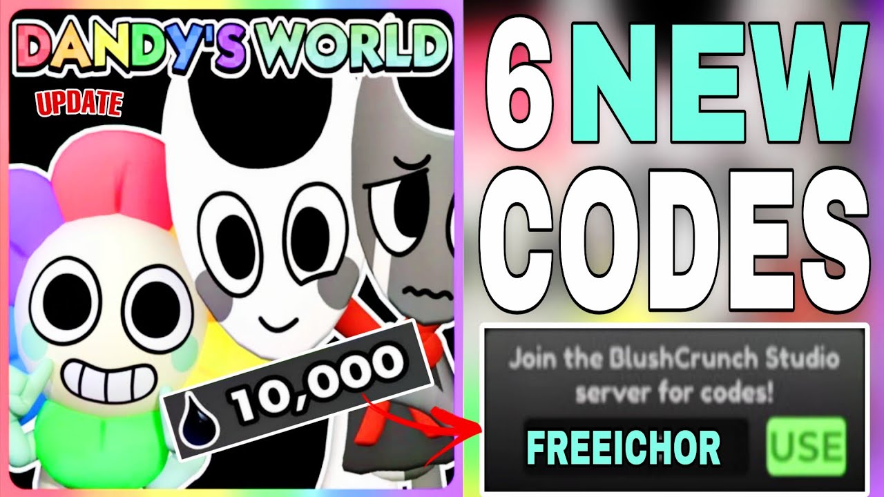 💥UPDATE💥 DANDY'S WORLD ROBLOX CODES (JULY 2025) - DANDY'S WORLD CODES ...