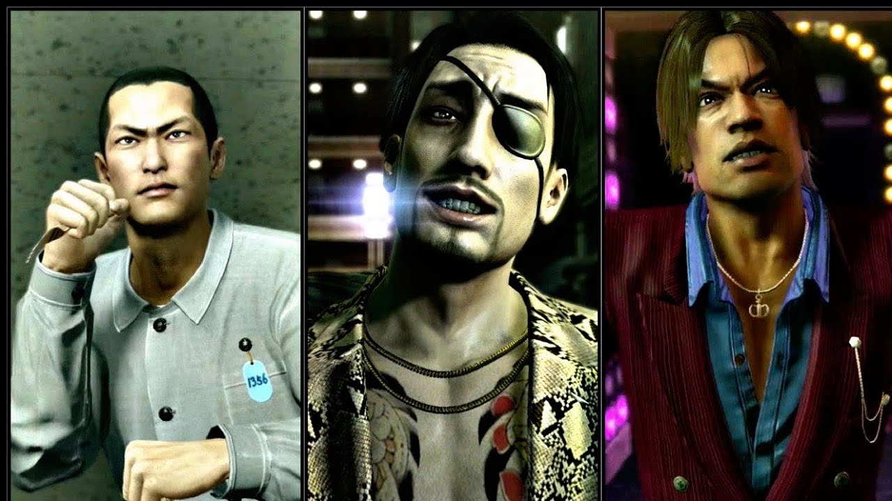 Yakuza Kiwami - Inmate 1356, Majima 1, Yuya (Hard, No Damage x3, No EQ ...