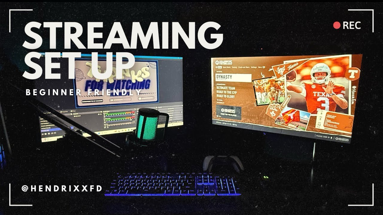 Beginner Streaming Setup under $500 - YouTube