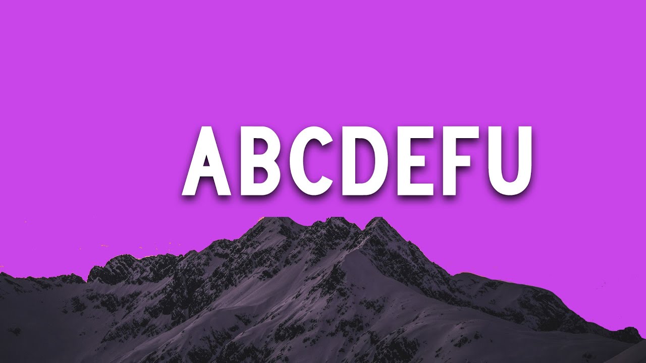GAYLE - abcdefu (Lyrics) - YouTube