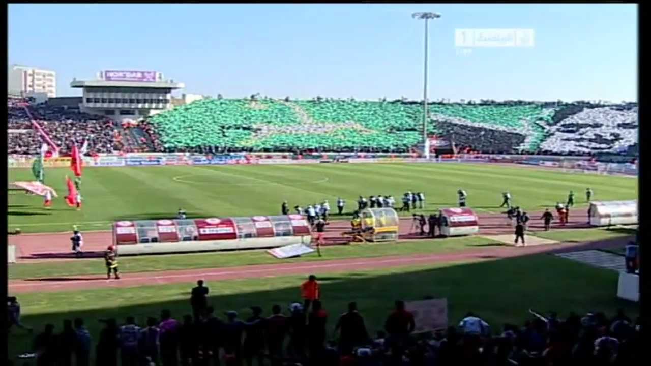 Tifo - Derby Raja (RCA) Vs Wydad (WAC) 2012 [HD] - YouTube