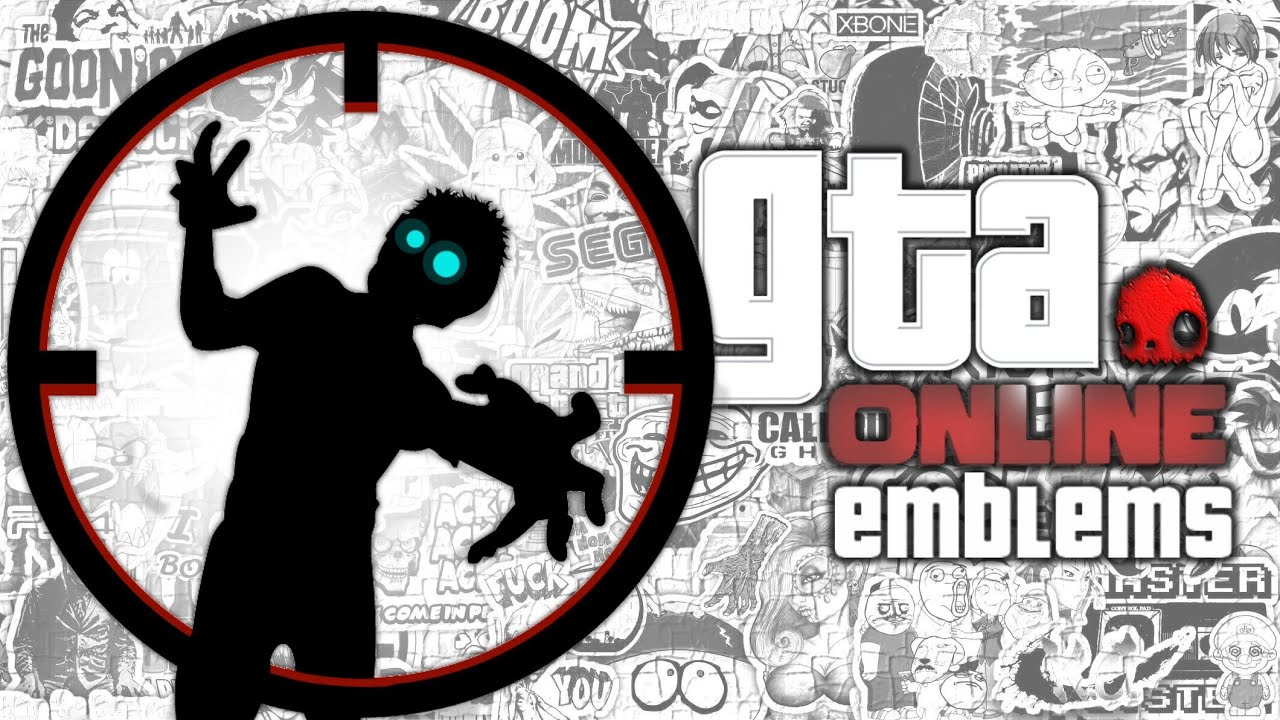 GTA V - ZoMBIE - Custom Crew Emblem Tutorial ( Grand Theft Auto 5 ...