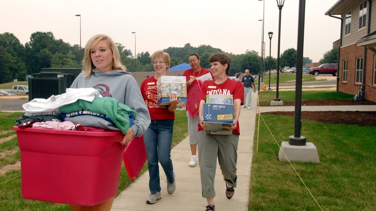 The First Housing Move-in Day - YouTube