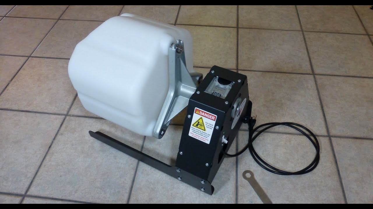 Lonestar Tumblers model LT-5 Brass Tumbler - YouTube