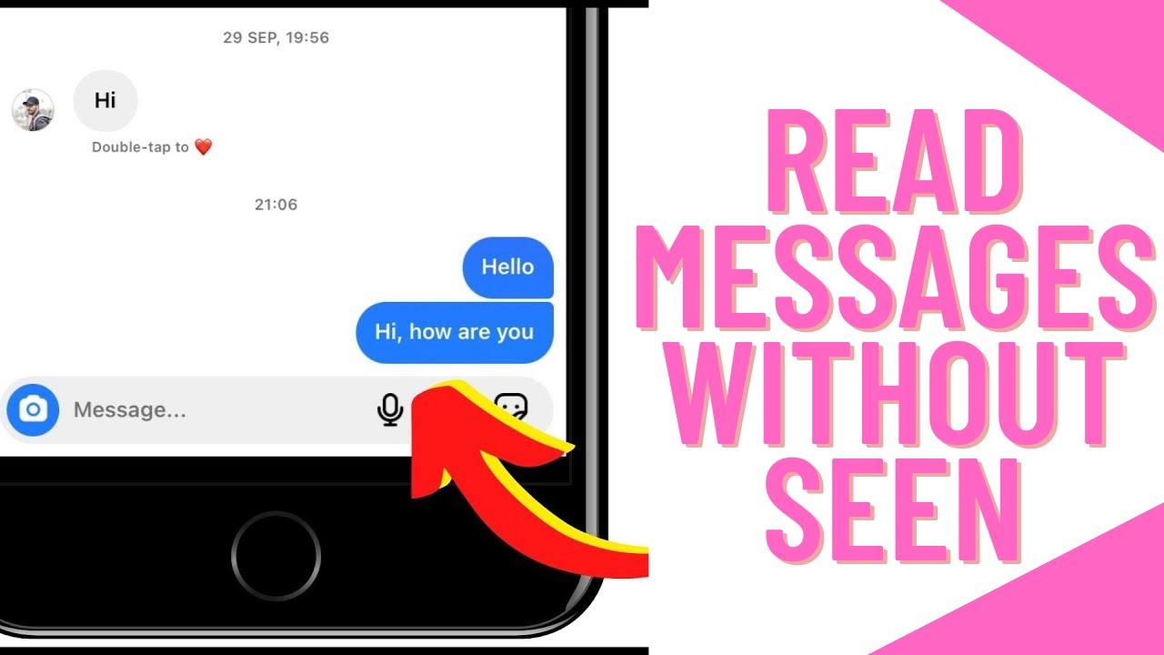 How To Read Messages On Instagram Without Seen #instagramtips - YouTube
