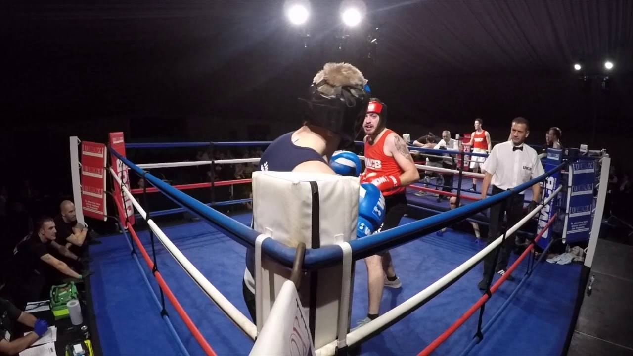 Ultra White Collar Boxing | Gillingham | Leroy Vs Jamie Wilson - YouTube