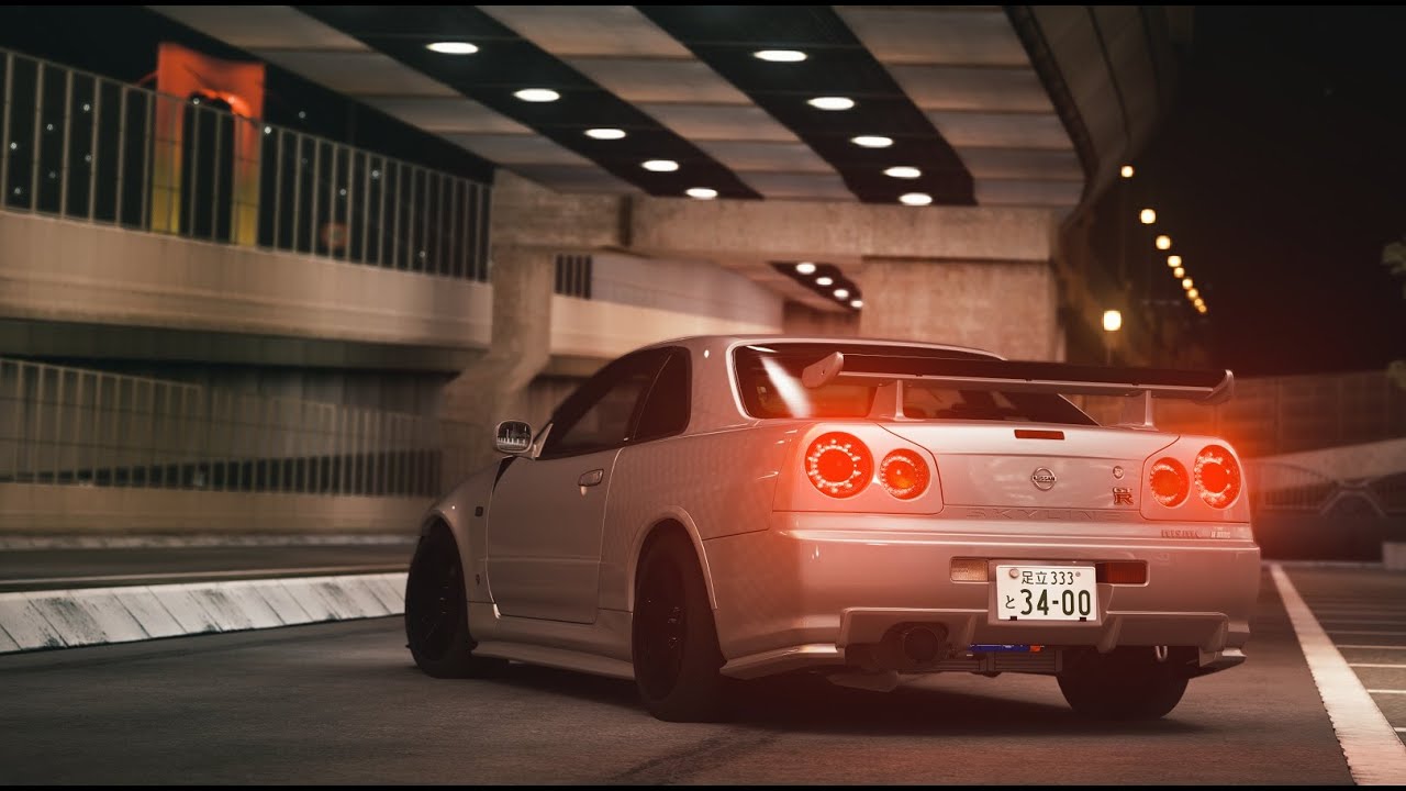 Shutoko Belt Loop run on R34 Z-tune by Kai Banks | Assetto Corsa - YouTube