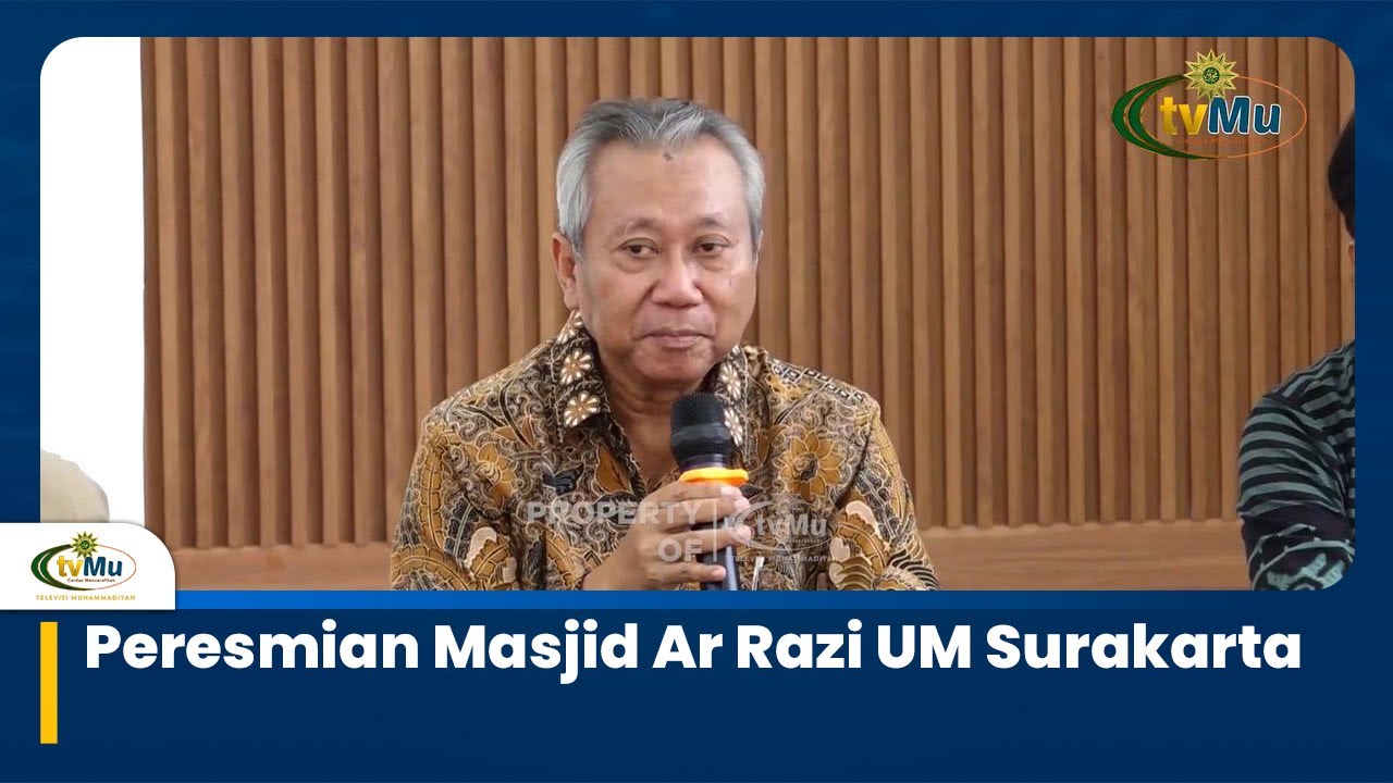 Peresmian Masjid Ar Razi UM Surakarta - YouTube