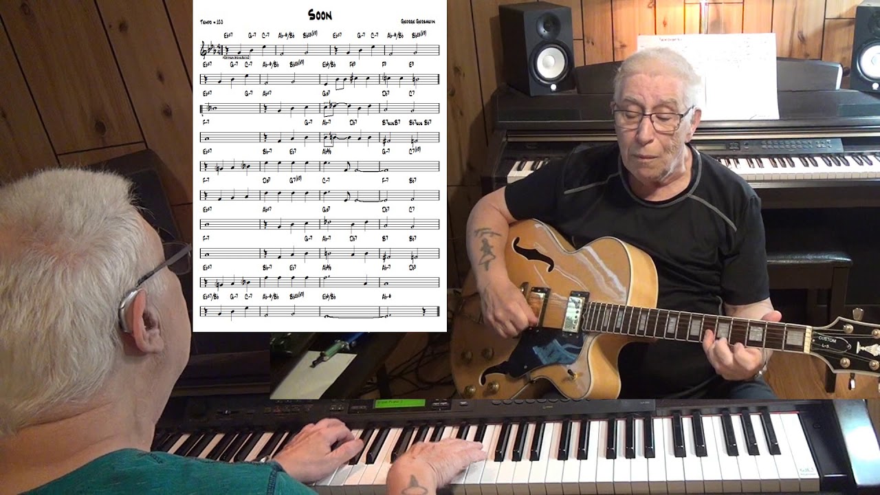 Soon ( TvdH ) - Jazz guitar & piano cover ( George Gershwin ) - YouTube