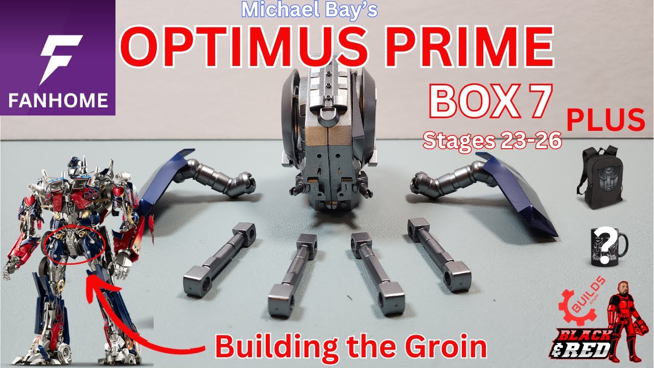 Fanhome Optimus Prime Box 7 stages 23 - 26 - YouTube