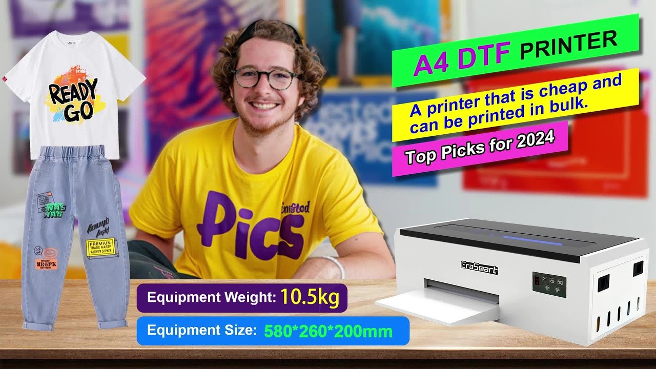 Discover the A4 DTF Printer: Unleash Your Creativity with Ease - YouTube