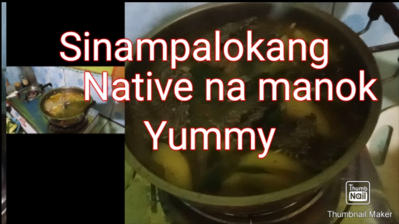how to cook?sinampalokang native na manok?filipino recipe - YouTube