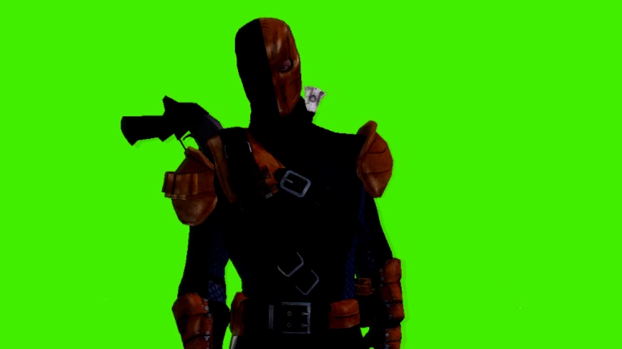 Green Screen Deathstroke Part 1 - YouTube