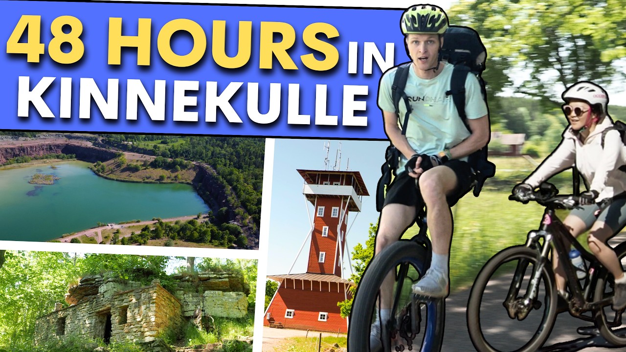 We Biked For 2 Days Next To Swedens Largest Lake - YouTube