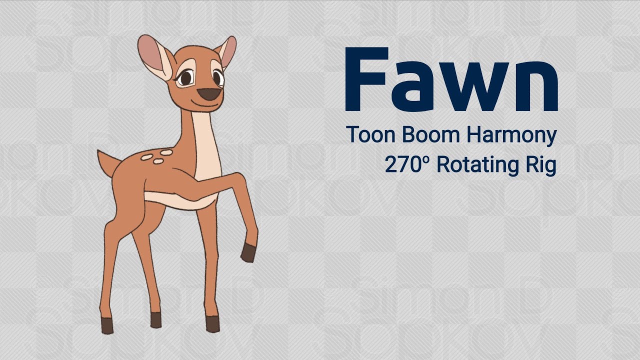 🎞️⚙️ Fawn | Toon Boom Harmony 270° Rotating Rig | Demo Video - YouTube