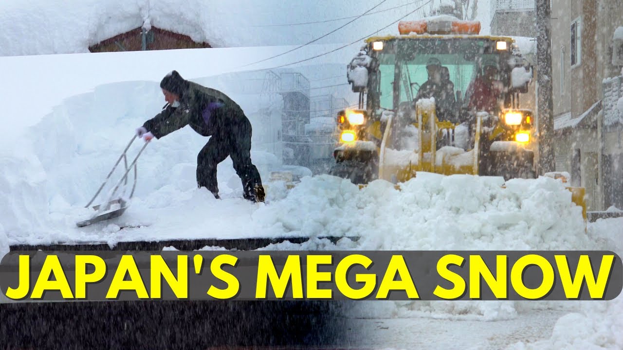 Snowiest Scenes From Japan - YouTube