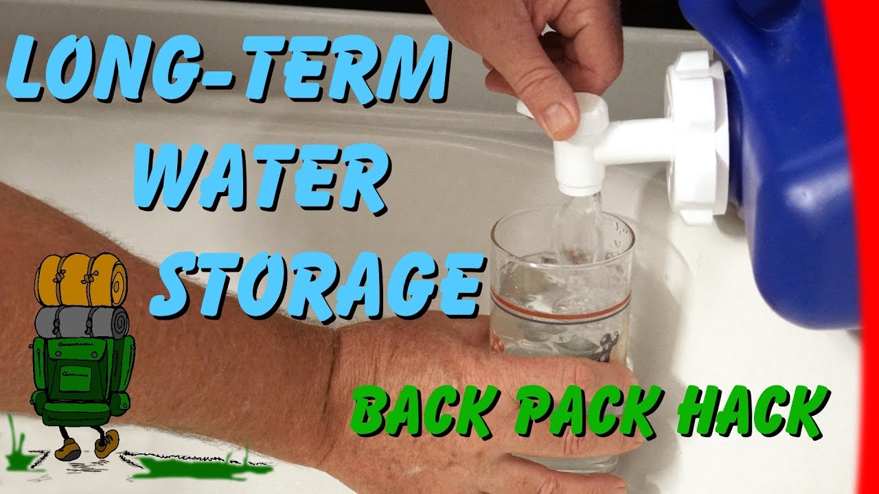 Long Term Water Storage - YouTube