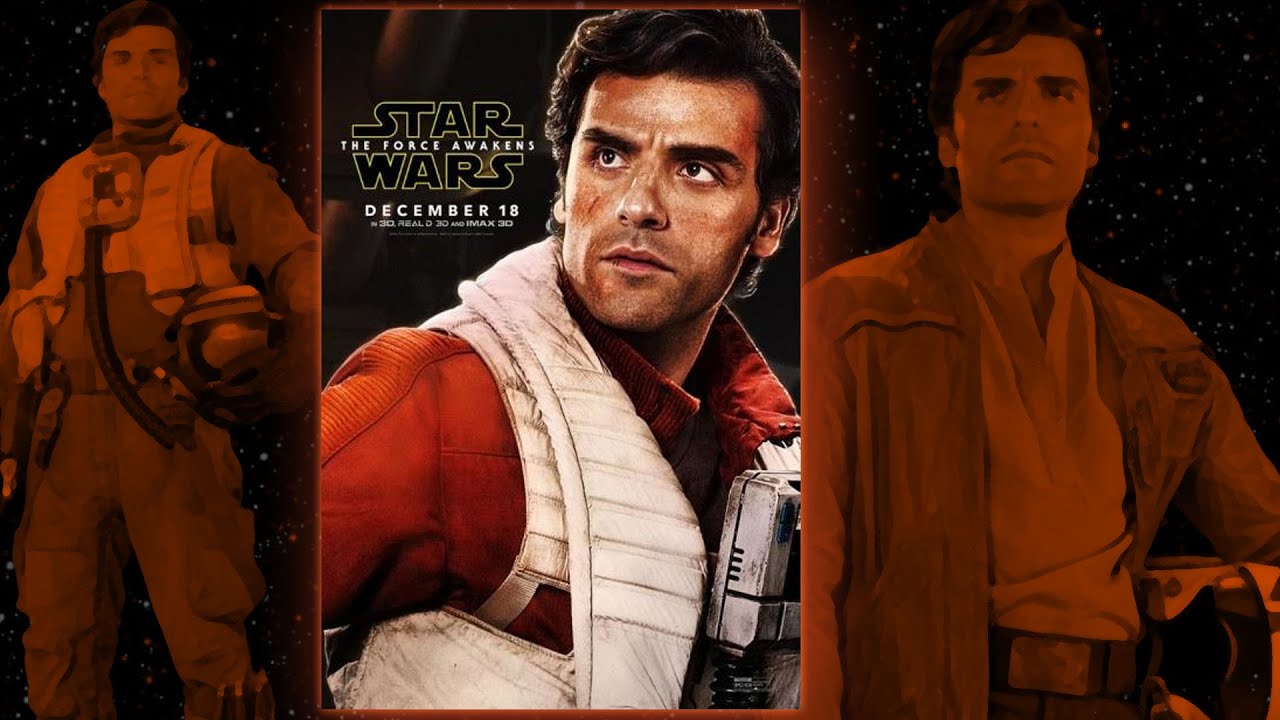 New Force Awakens character poster highlights Oscar Isaac's Poe Dameron ...