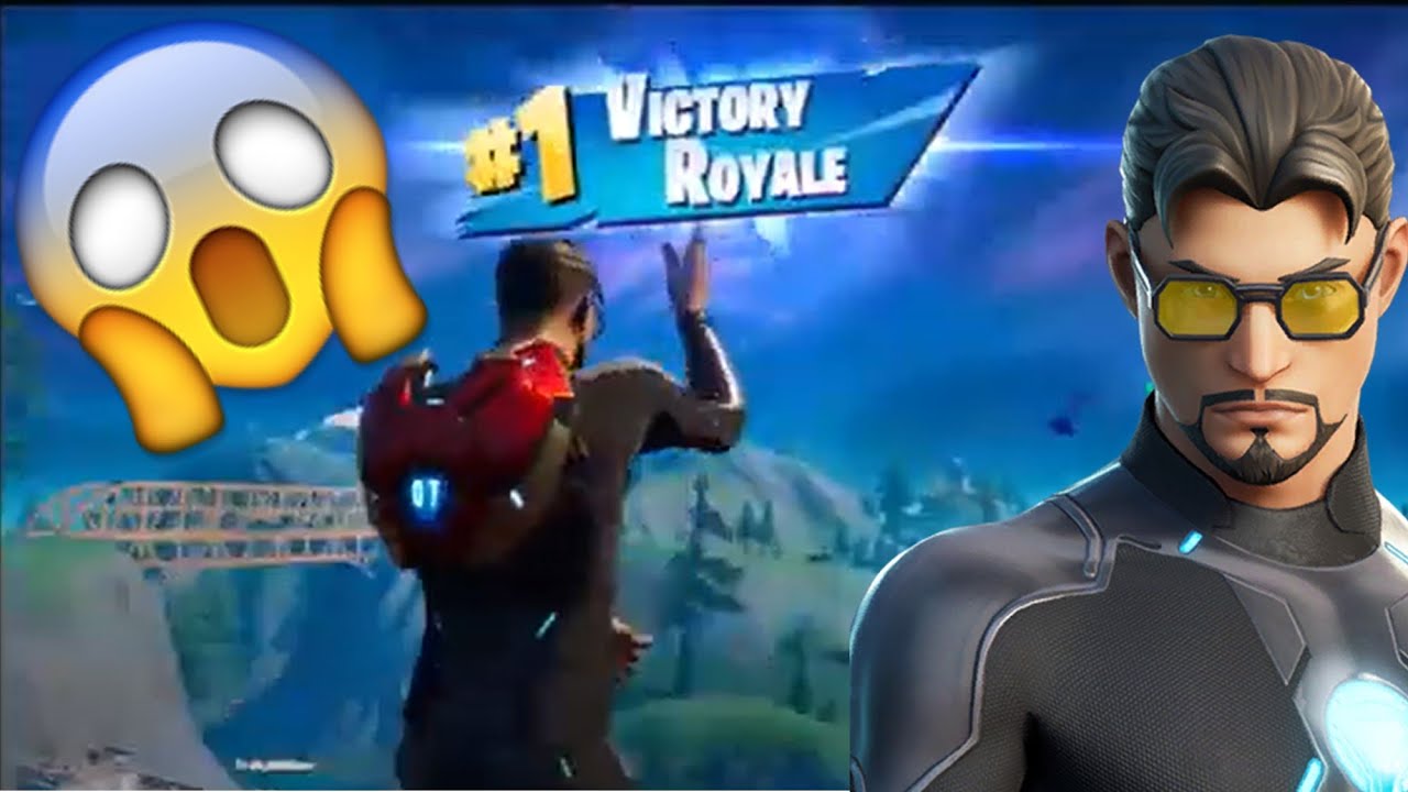 Fortnite VICTORY ROYALE | Tony Stark's Close Call! - YouTube