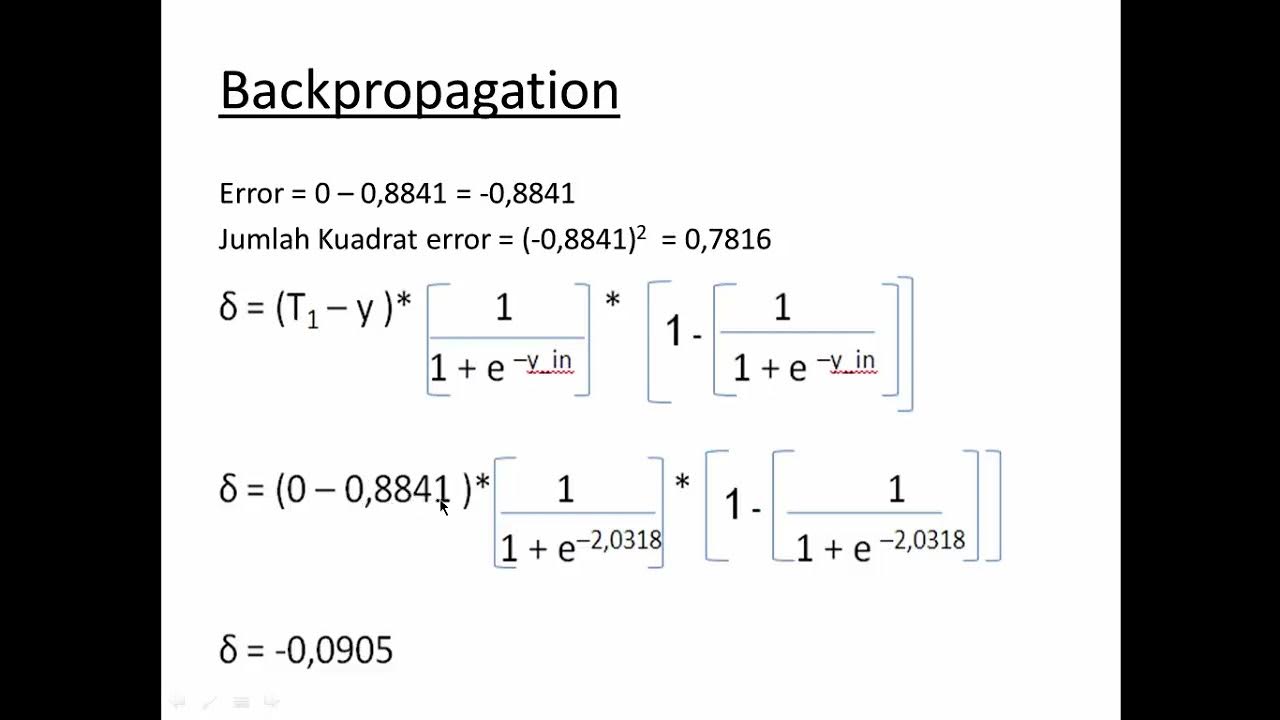 backpropagation - YouTube