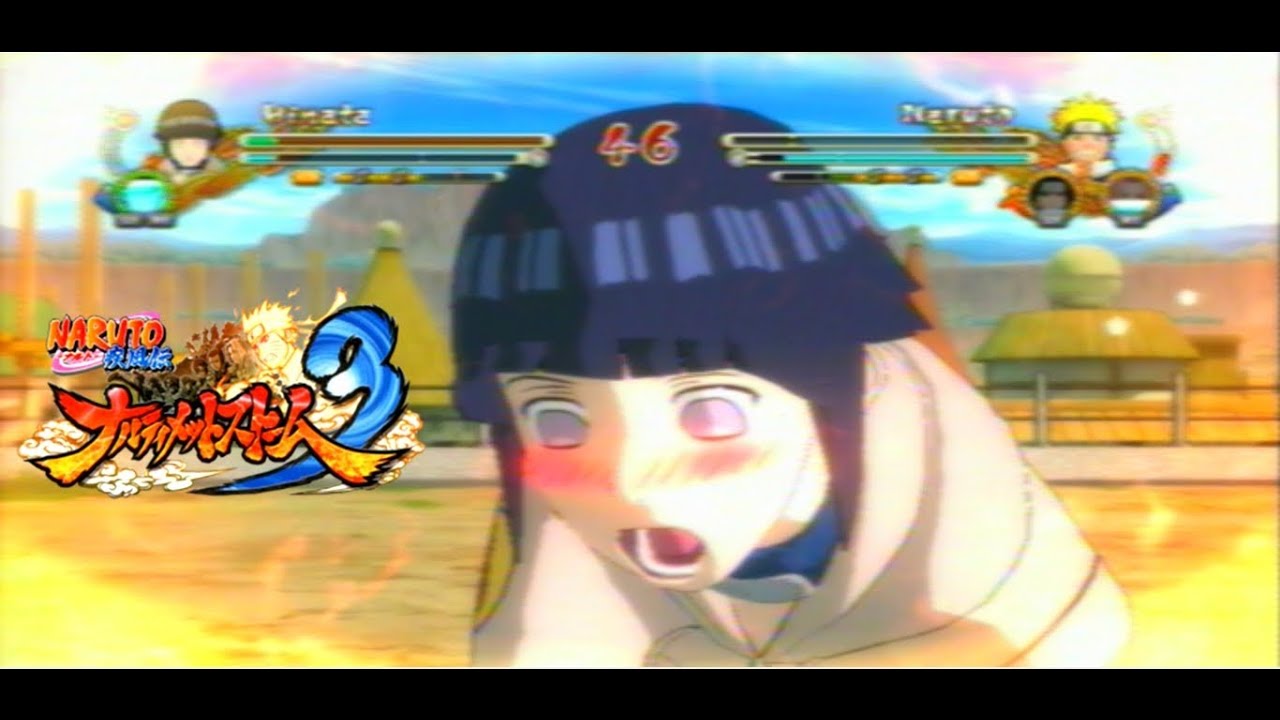 Naruto Shippuden Ultimate Ninja Storm 3 PTS Hinata VS PTS Naruto - YouTube