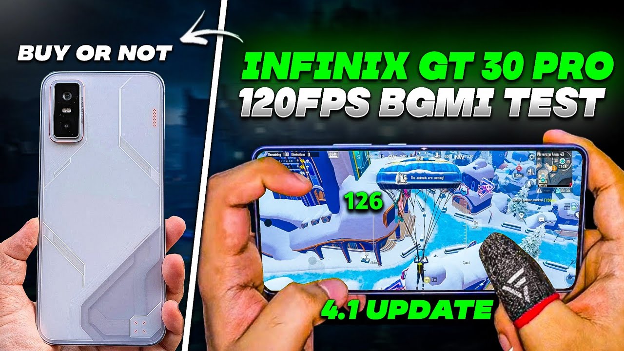 Infinix GT 30 Pro BGMI & PUBG Gameplay | 15.1.2 Update Test | 2026 ...