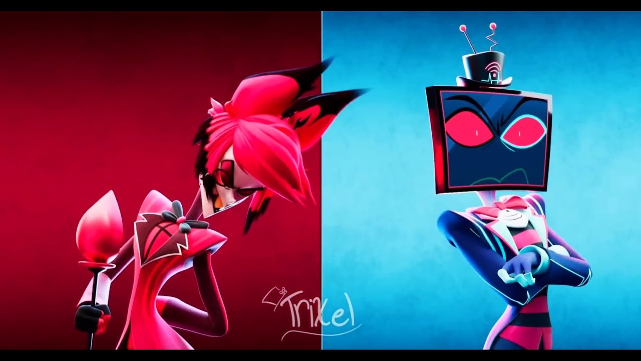 Stayed Gone-Hazbin Hotel 3D animation Latino. - YouTube