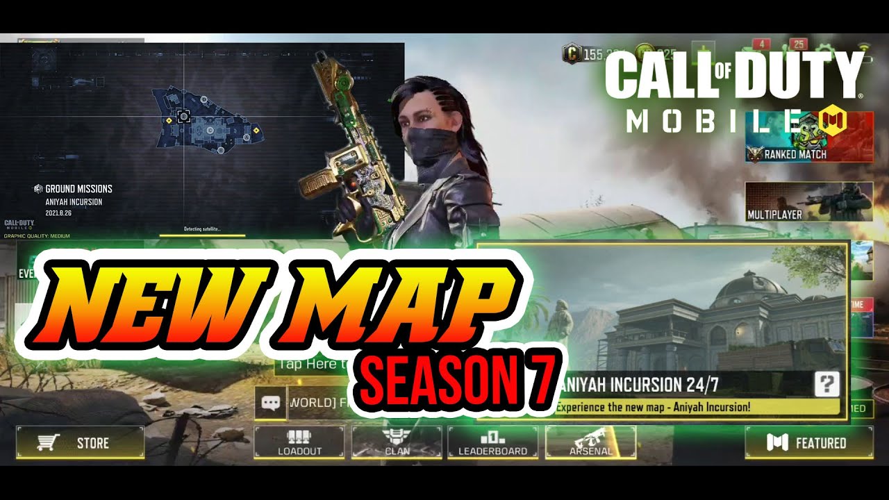 COD Mobile Season 7 New Map Aniyah Incursion 24/7 - YouTube