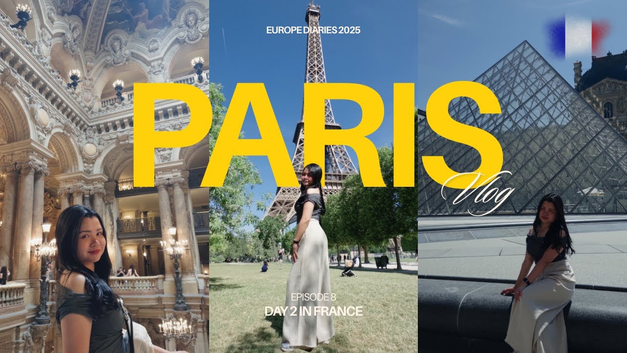 Celebrating My Birthday in Paris 🇫🇷🎂 | Eiffel Tower, Louvre, Palais ...