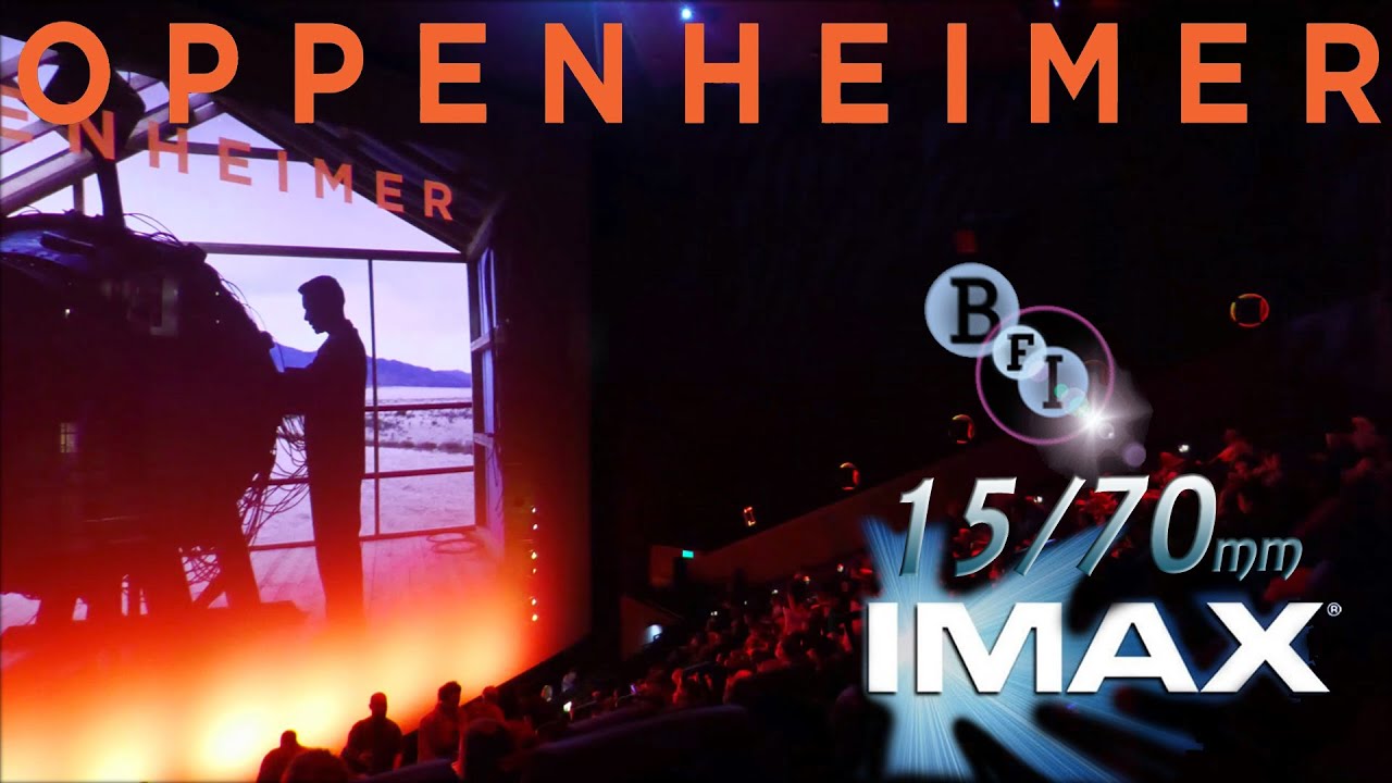 IMAX 70mm OPPENHEIMER REVIEW incl. PROJECTION BOOTH plus AUDIENCE ...