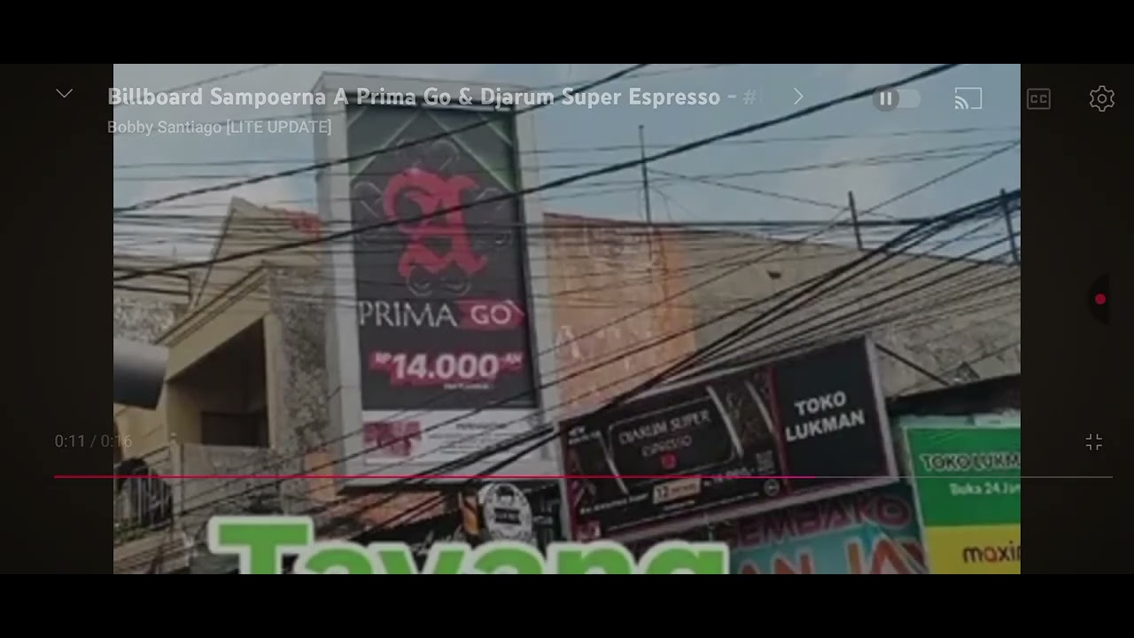 🟣Billboard Sampoerna A Prima GO & Djarum Super Espresso # ...
