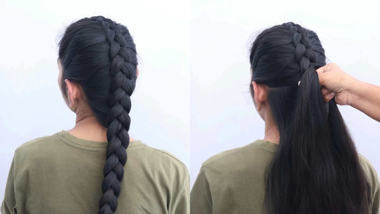 Most Easy & Beautiful Ponytail - Different Tips Ponytail | latest ...
