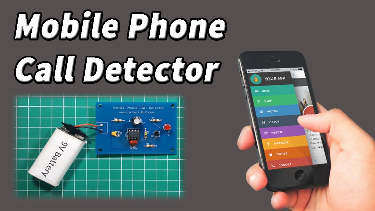 CALL DETECTOR CIRCUIT | ELECTRONIC PROJECTS - YouTube