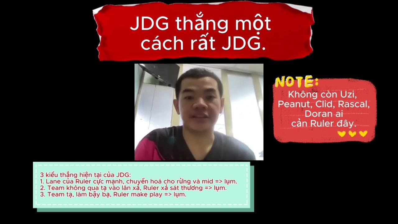 Không còn Uzi, Peanut, Clid, Doran, Rascal, Chovy, Bdd, ai cản Ruler. Tóm tắt 3 kiểu thắng của ...