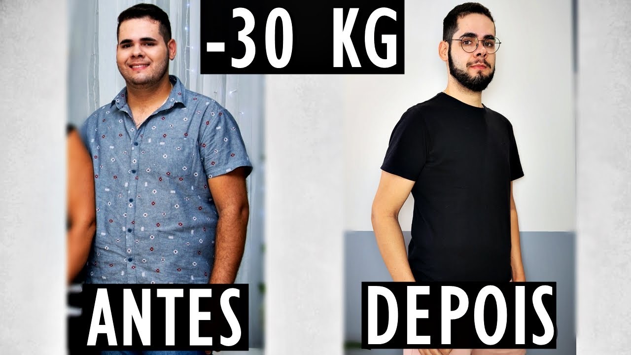 COMO EU EMAGRECI MAIS DE 30KG SOZINHO - YouTube
