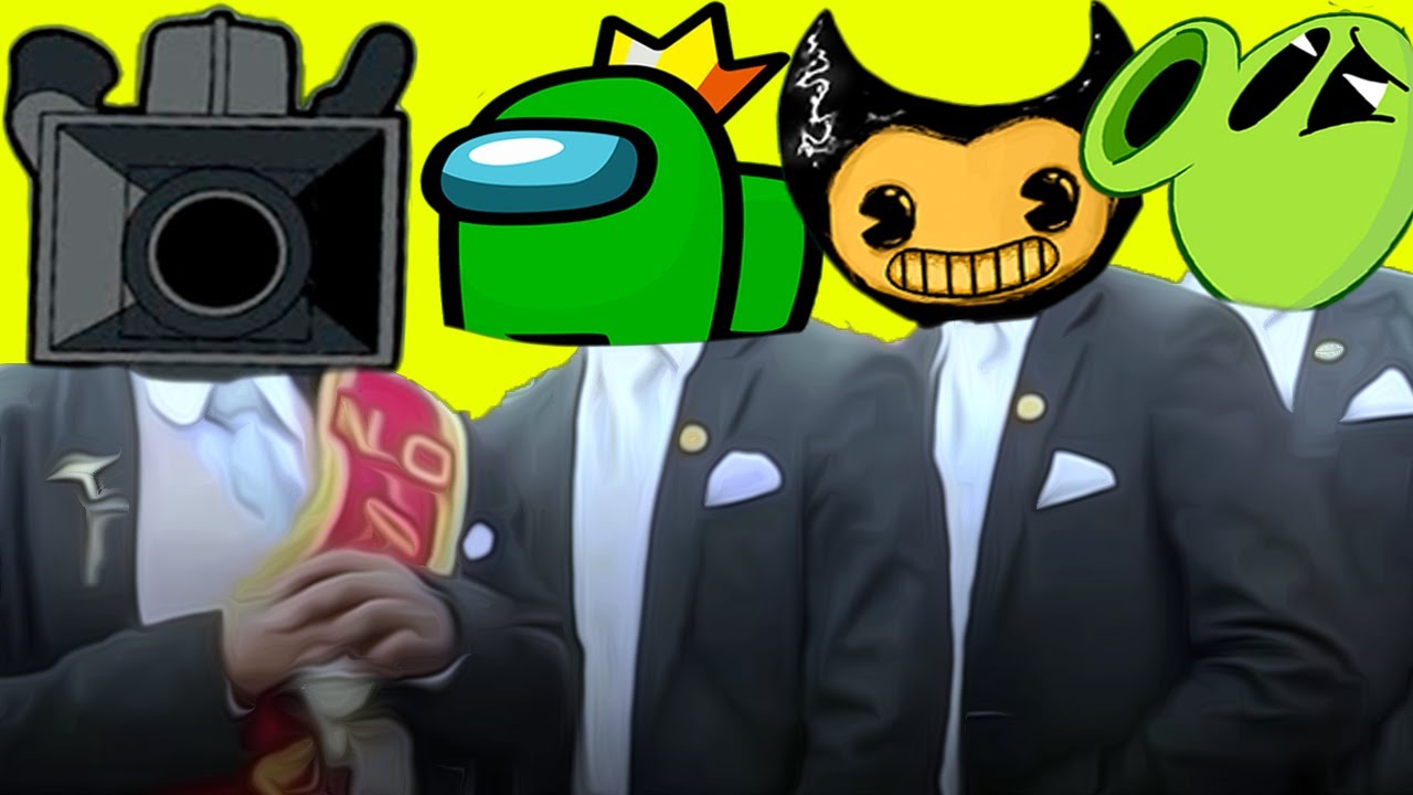 Cameraman & Among Us & Bendy & Plants vs Zombies - Coffin Dance meme ...