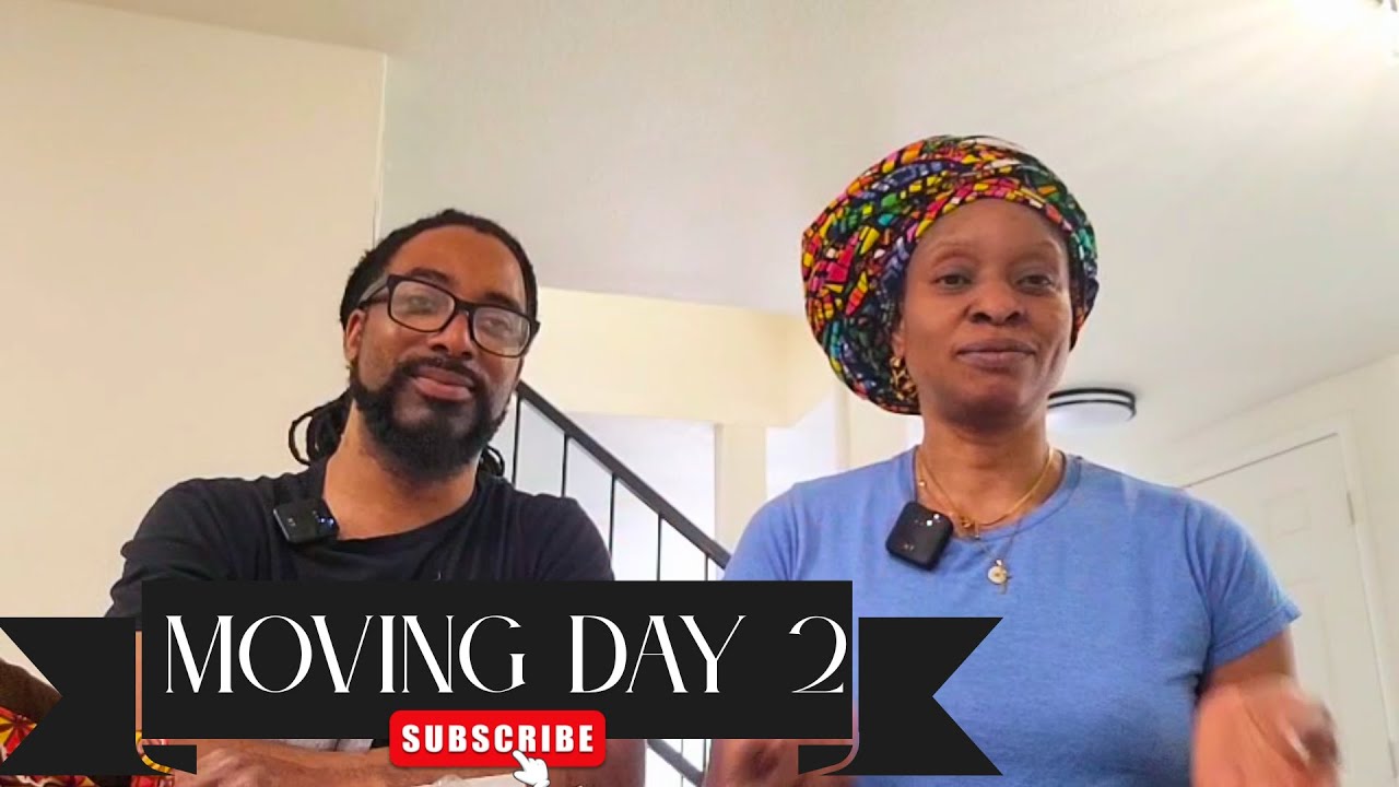 VLOG: THE REAL MOVE BEGINS | MOVING DAY PART 2 #movingforwardtogether # ...