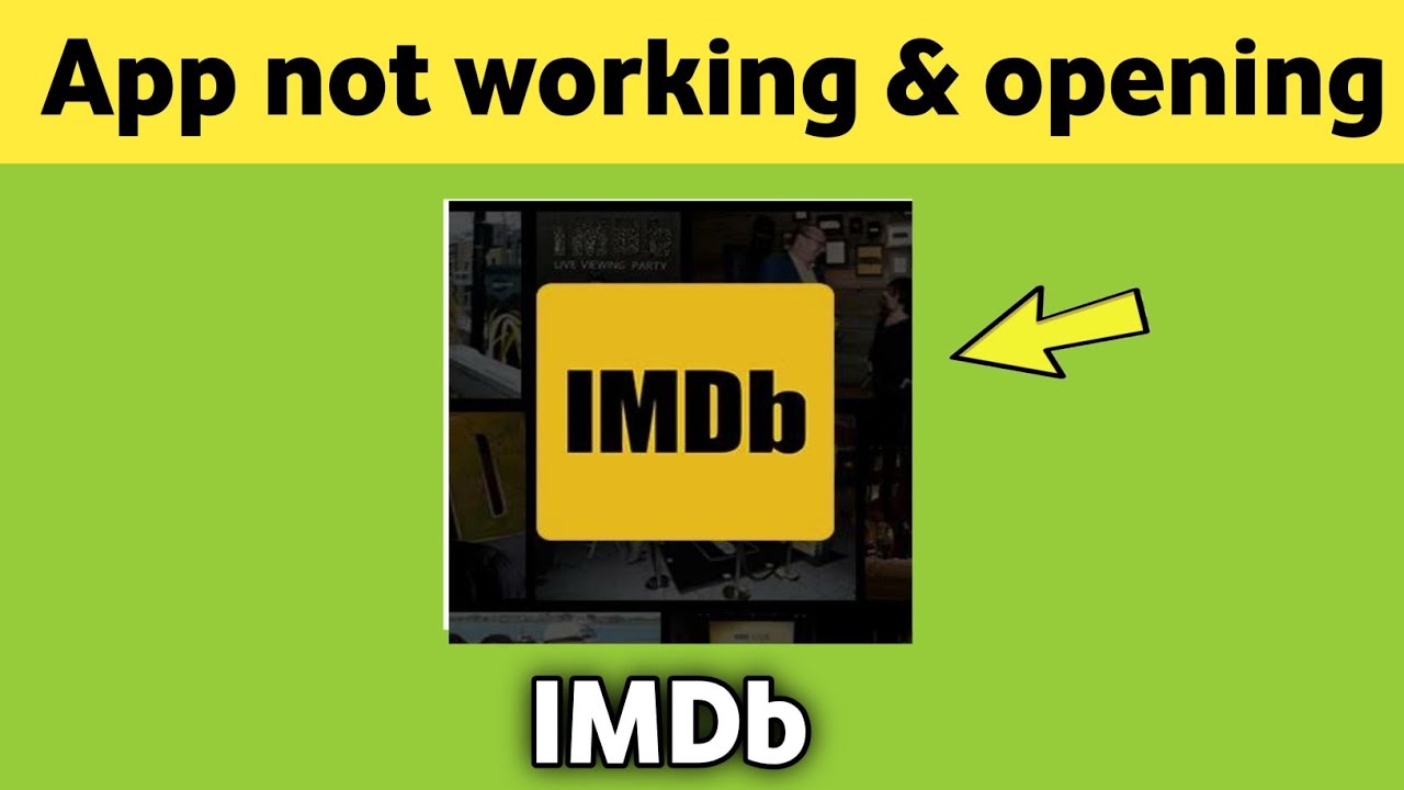 IMDb app not working & opening Crashing Problem Solved - YouTube