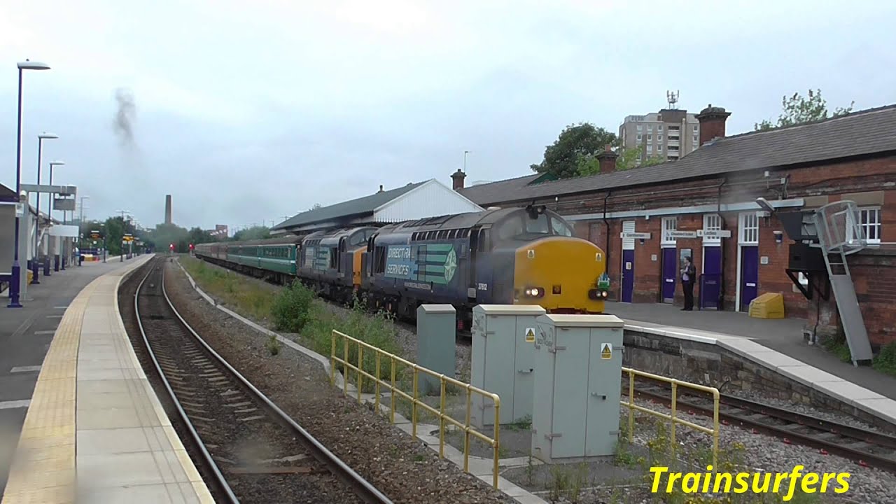 DRS Class 37 No's. 37612 + 37604 on 1Z27 'Retro Cumbrian Coast Explorer ...