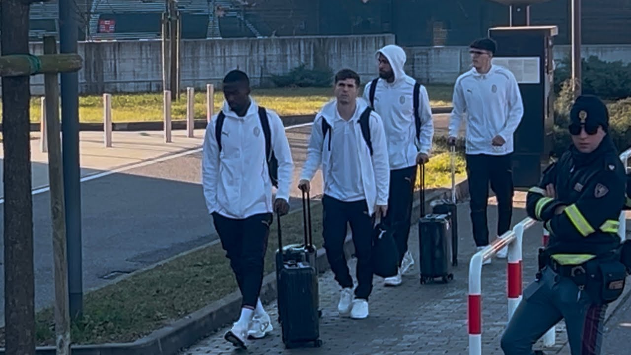 MILAN, i GIOCATORI in PARTENZA per la SUPERCOPPA ITALIANA 🏆 RAFA LEAO ...