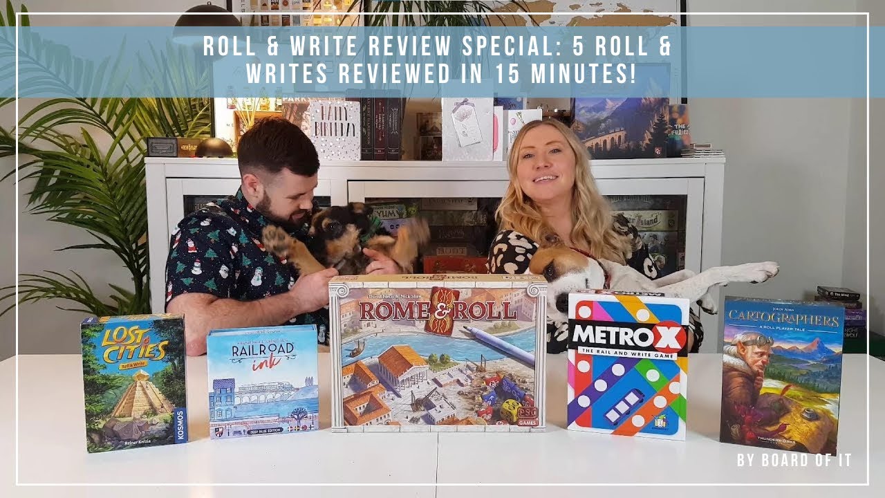 Roll & Write Review Special: 5 Roll & Writes Reviewed In 15 Minutes ...